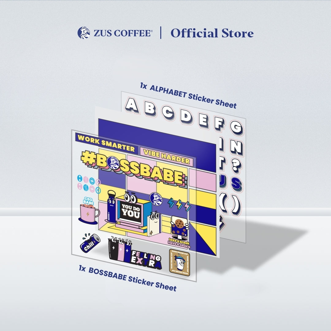 ZUS® Official Store | ZUS Essential Sticker Pack - 1's