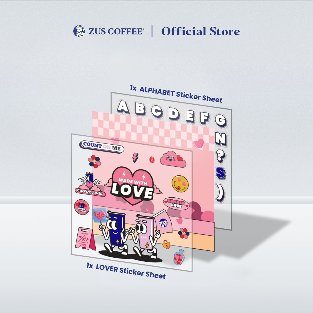 ZUS® Official Store | ZUS Essential Sticker Pack - 1's