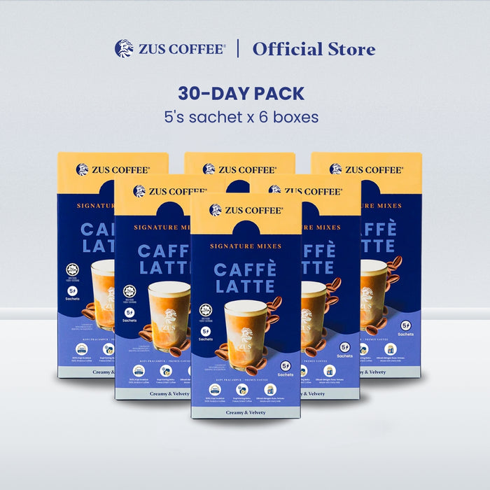 ZUS® Official Store | ZUS Signature Mixes Coffee - Caffè Latte - 5's