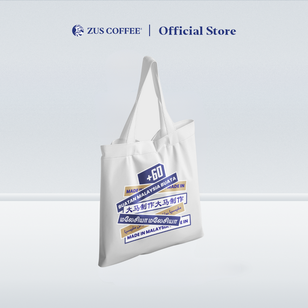 ZUS Coffee® | [NOT FOR SALE] ZUS Essential Totebag - Made In Malaysia - 1's
